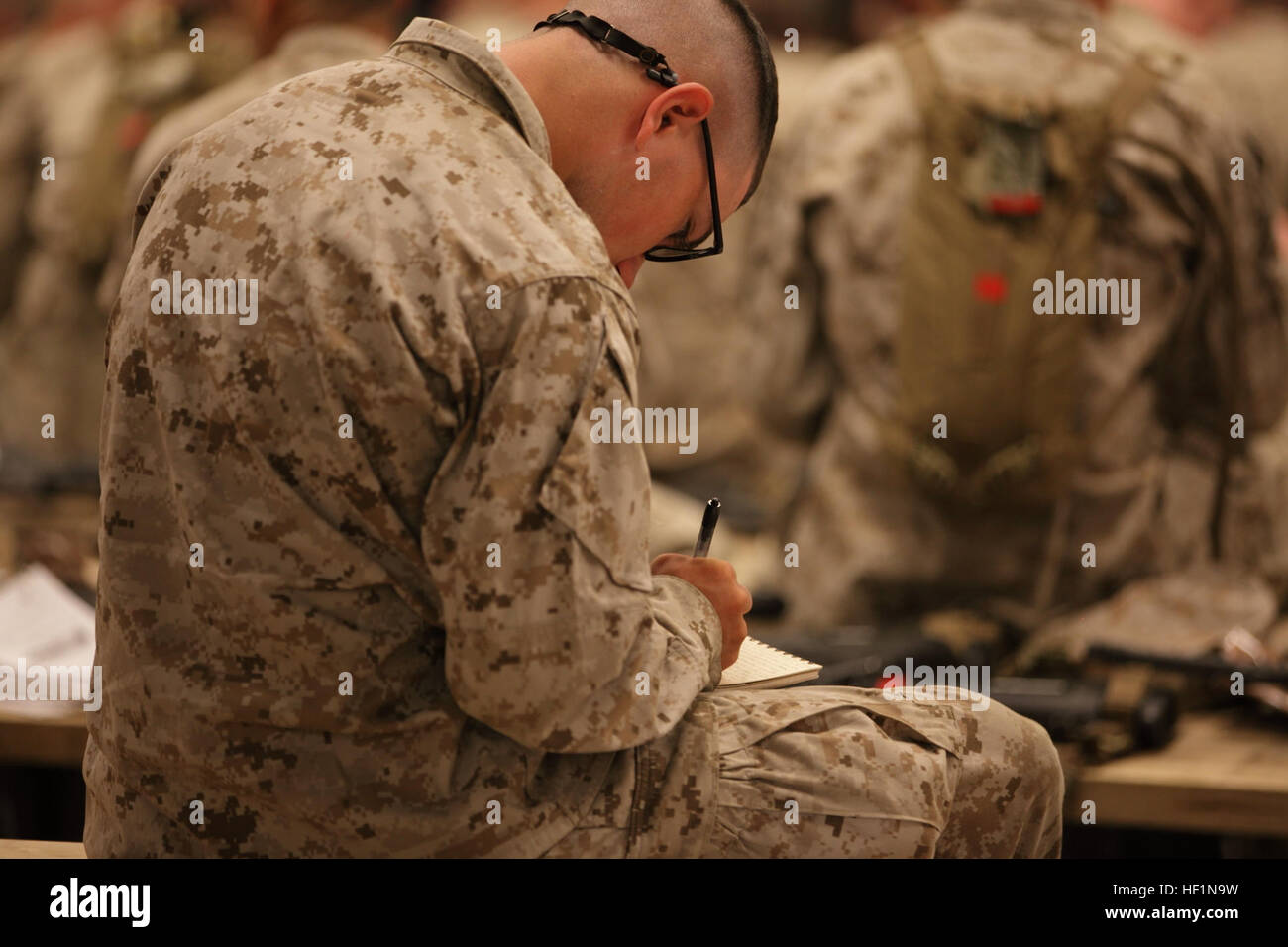 U.S. Marines from Delta Company, Infantry Training Battalion (ITB ...