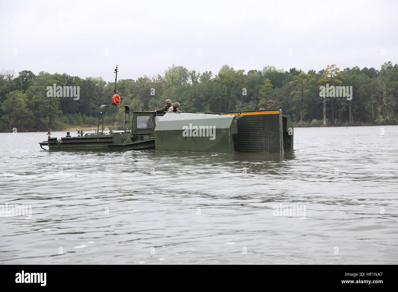 Marines with Bridge Company, 8th Engineer Support Battalion, 2nd Marine ...