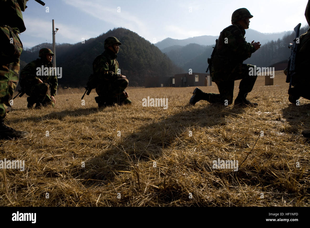 Republic of Korea 2nd Marine Blue Dragon, 1-2 Battalion, 7th Company ...