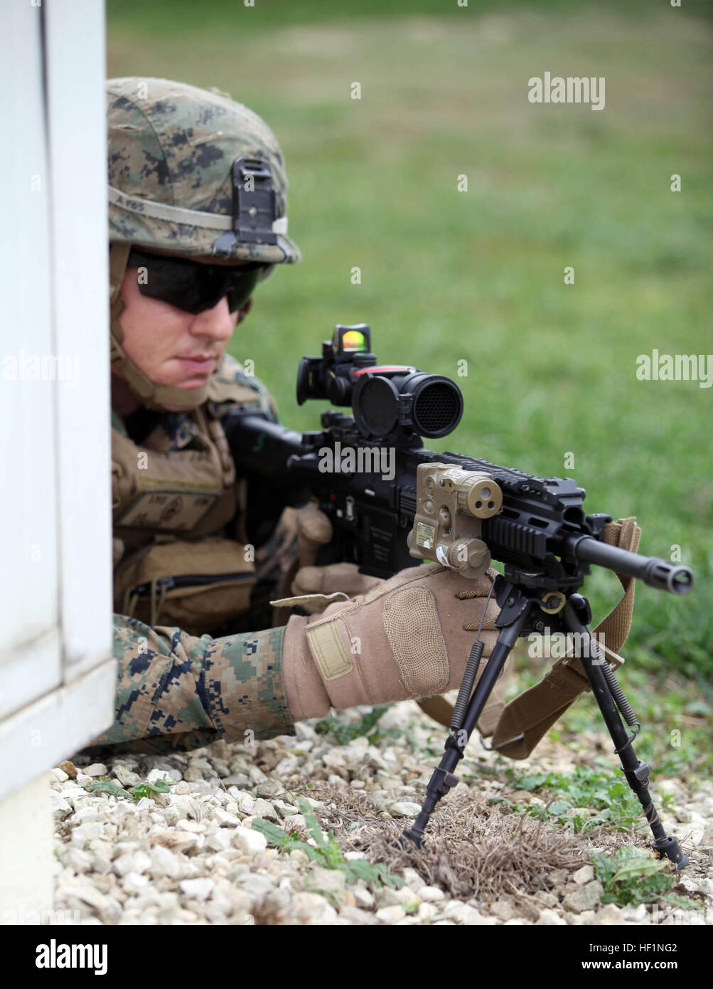 Lance Cpl. Austin Gonzaque, an infantry automatic rifle gunner with ...