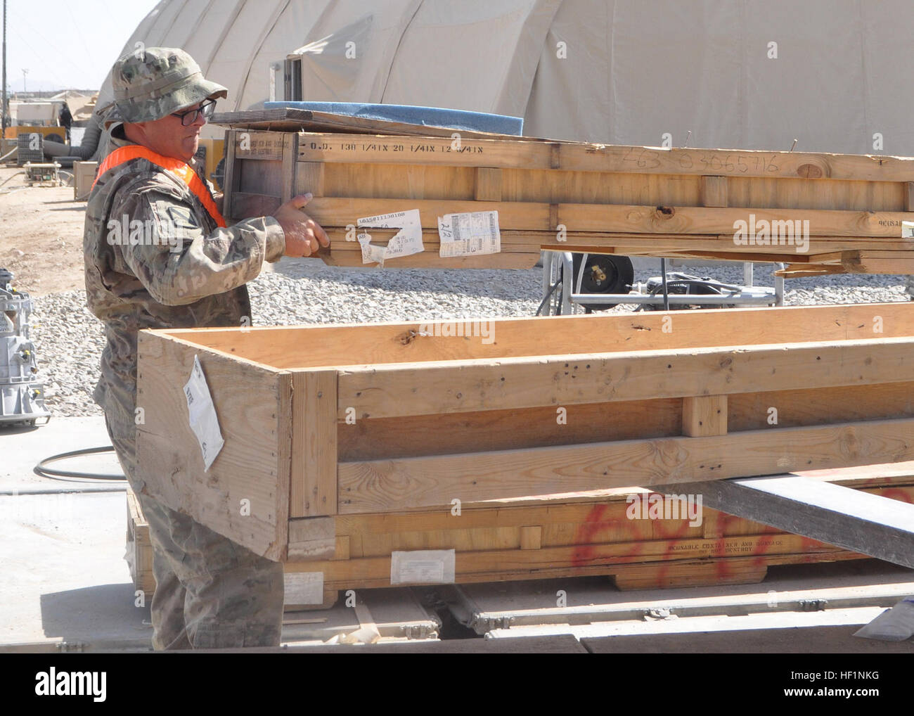 Sacramento resident Spc. Jesse Ware, a member of the 349th ...