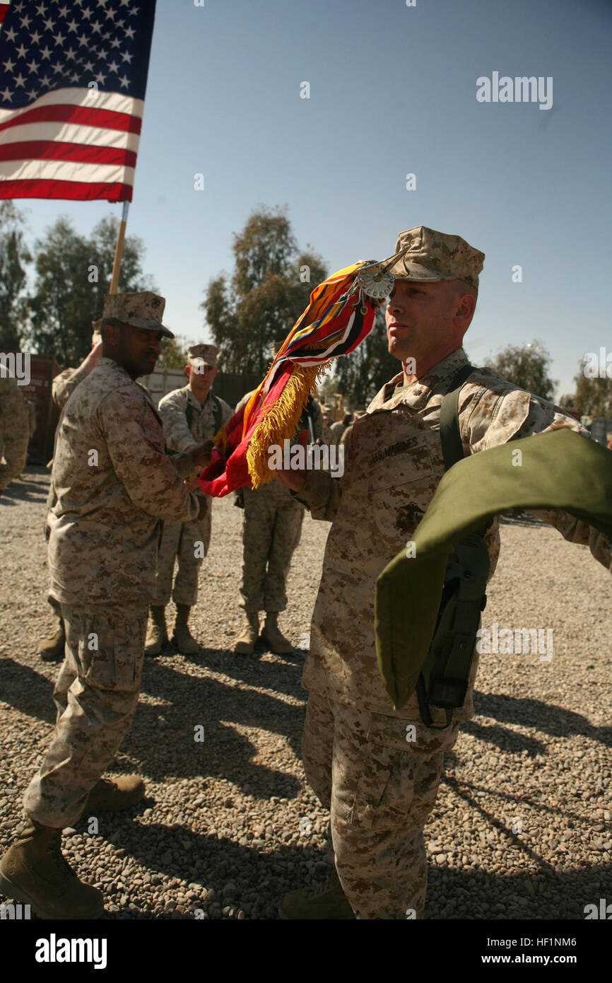 Lt. Col. David Nathanson, commanding officer of Combat Logistics ...