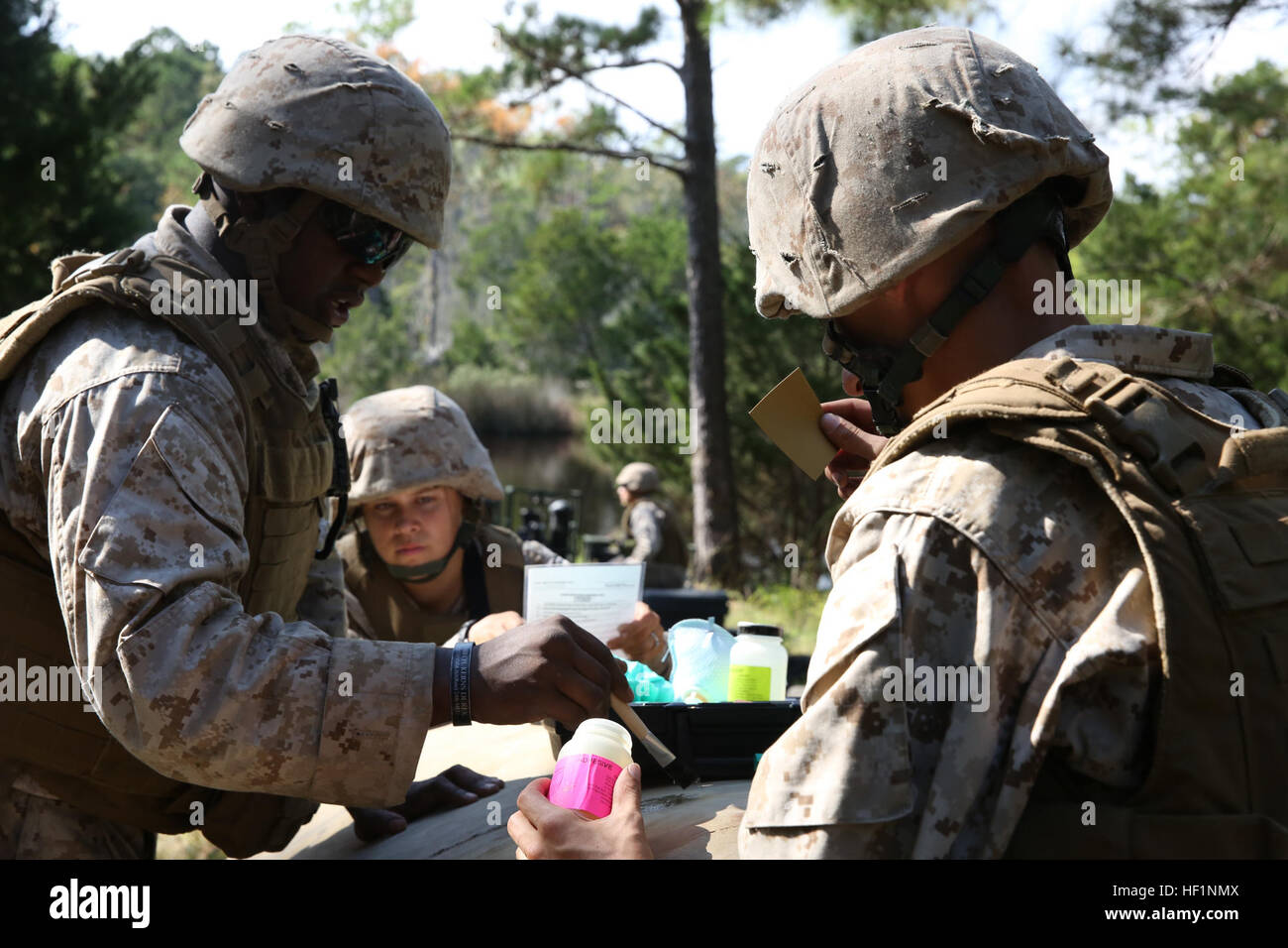 Platoon water purification system hi-res stock photography and images ...
