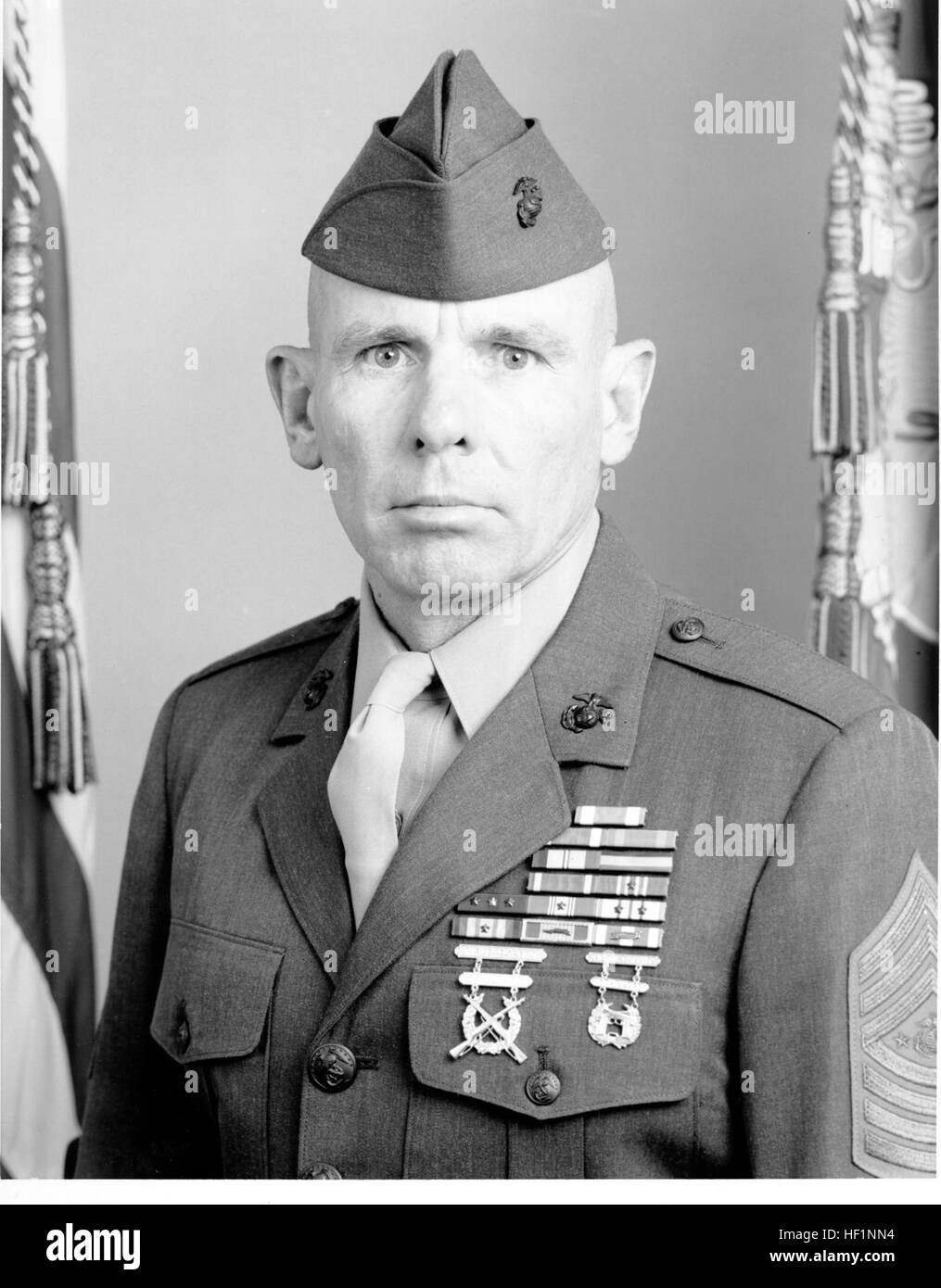 Marine from 2nd regiment Black and White Stock Photos & Images - Alamy
