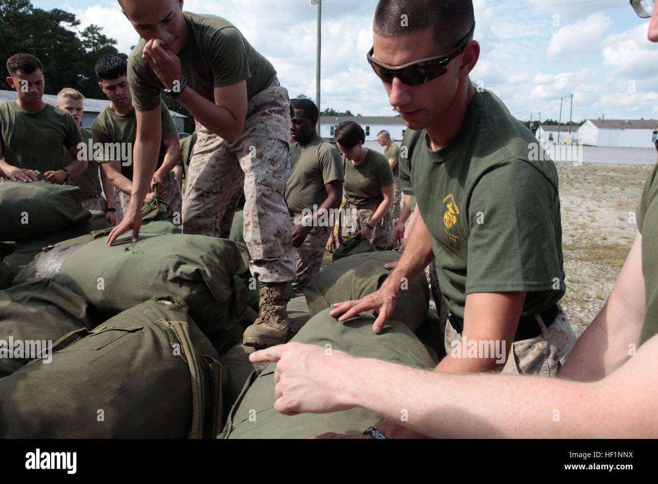 U.S. Marine Corps Staff Sgt. Daniel Newman, instructor, Logistics ...