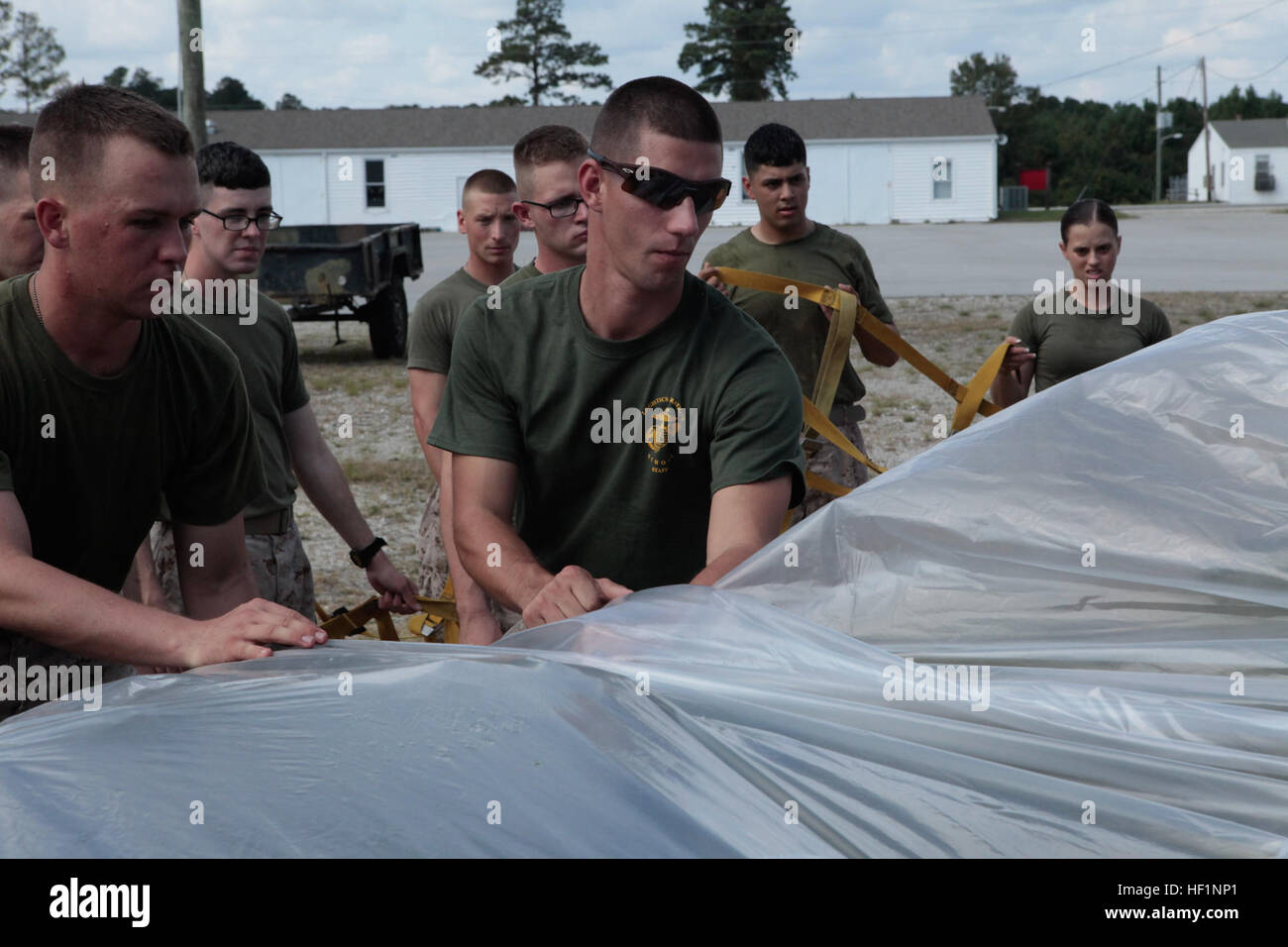 U.S. Marine Corps Staff Sgt. Daniel Newman, instructor, Logistics ...