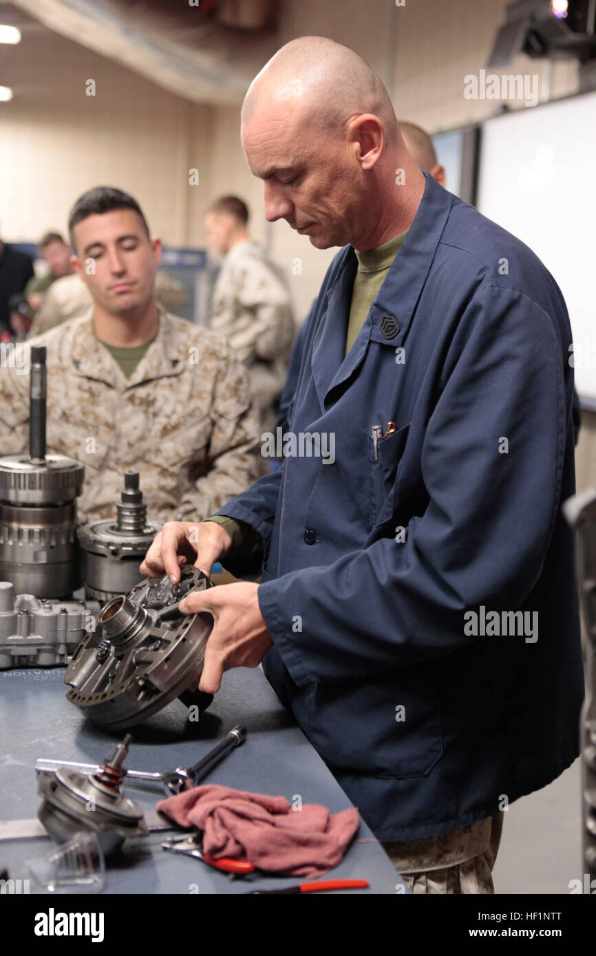 U.S. Marine Corps Gunnery Sgt. Zachary Reilly, Instructor, Motor ...