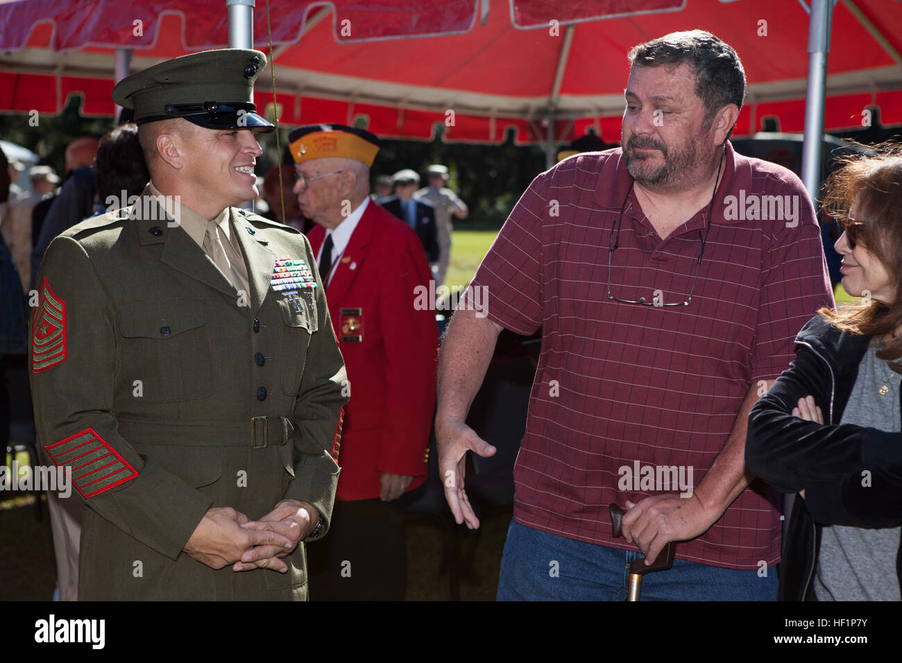 U.S. Marine Corps Sgt. Maj. Robert H. Brown, School of Infantry-East ...