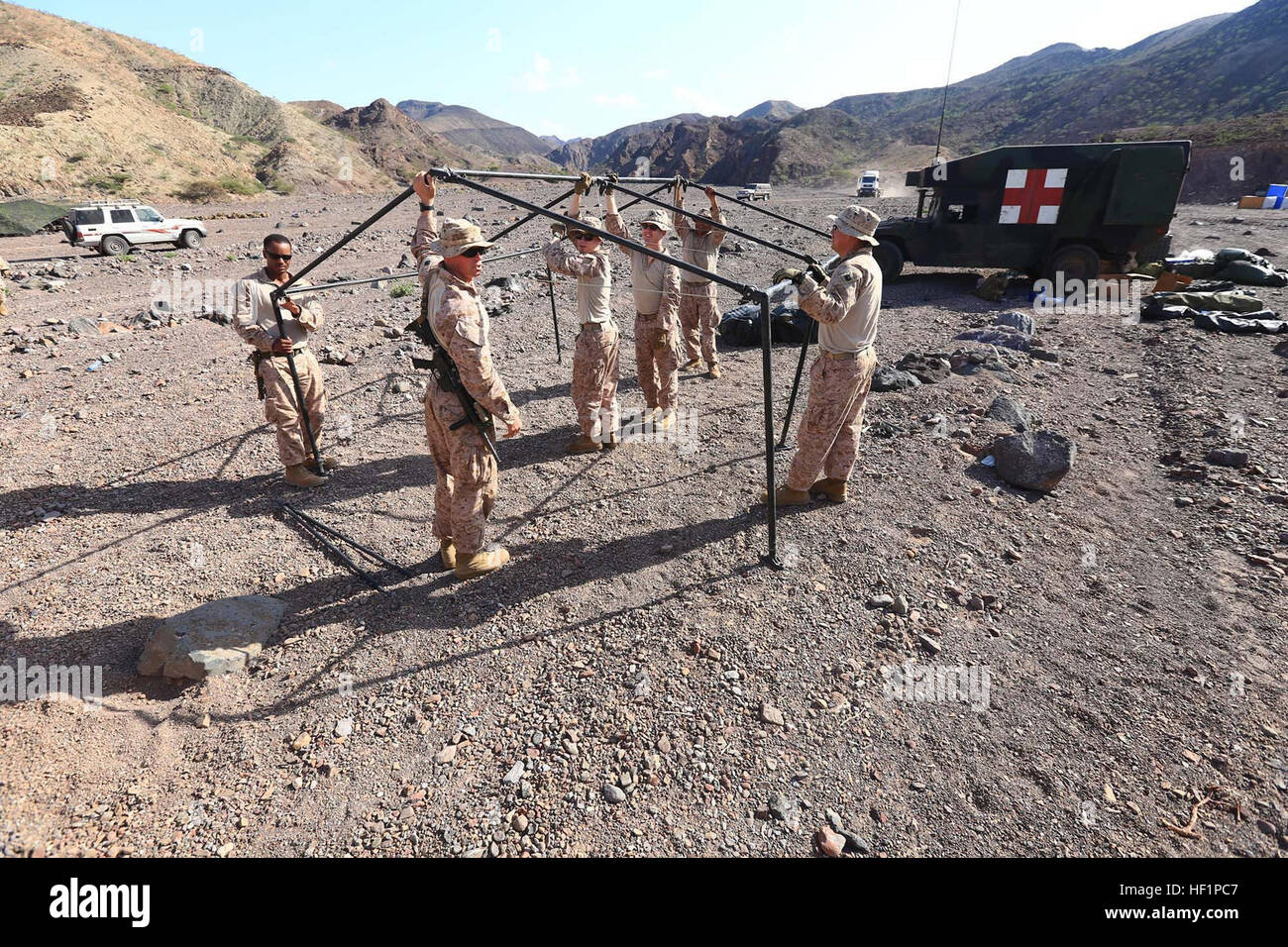 DJIBOUTI, AFRICA (Oct.25, 2013) - Medical Corpsman from 13th Marine ...