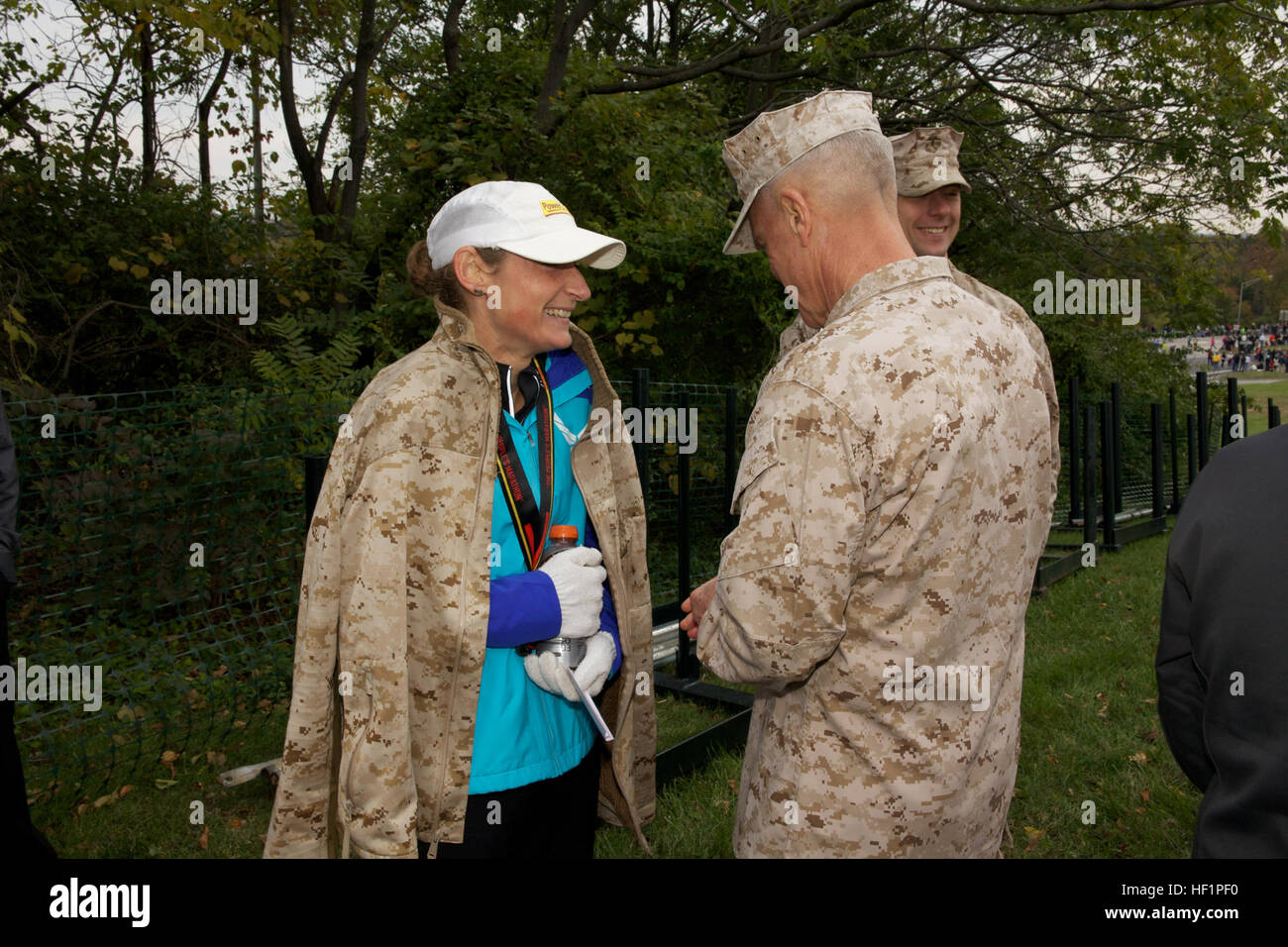 The Commandant of the Marine Corps, Gen. James F. Amos, right, speaks ...