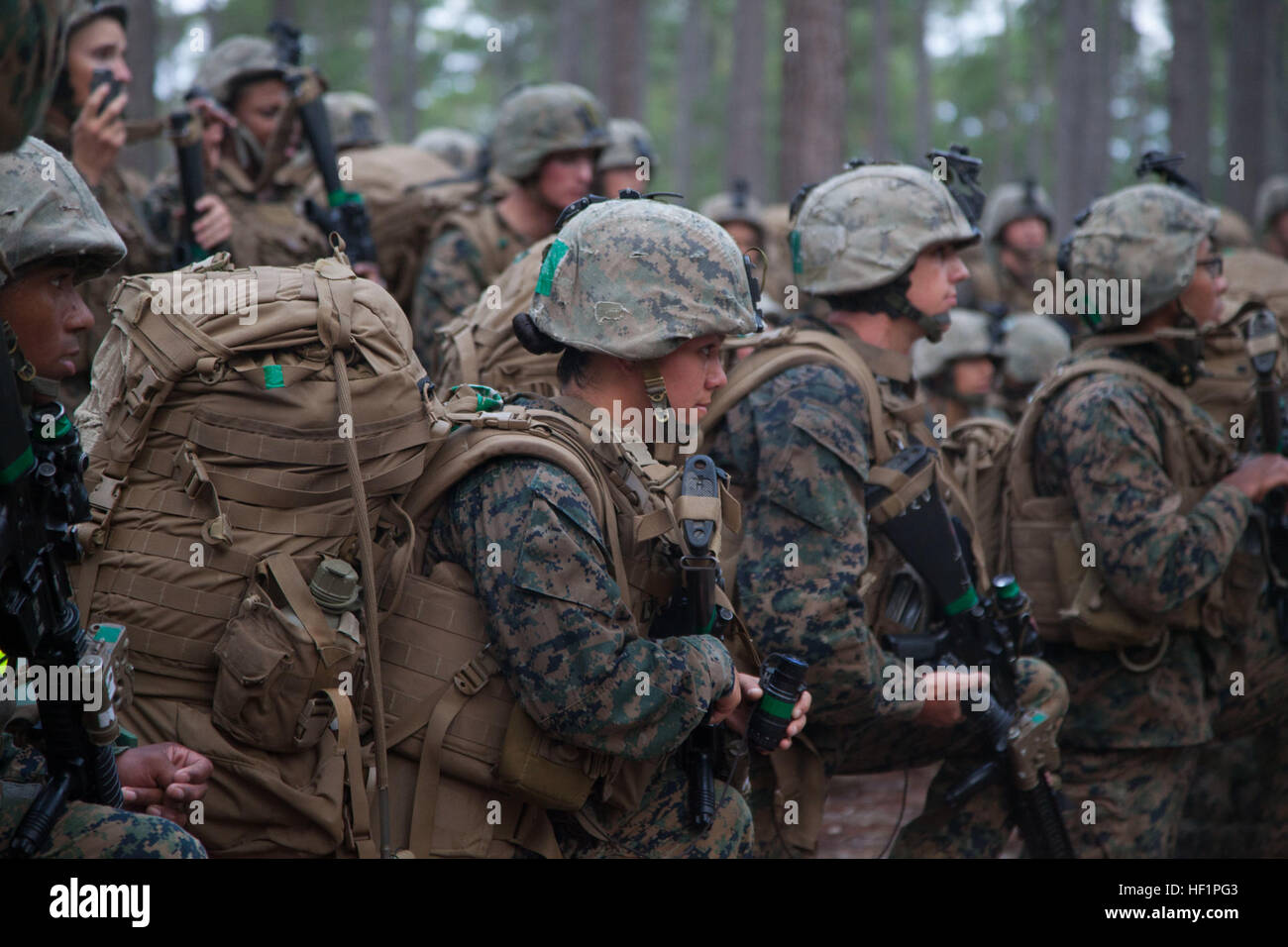 U.S. Marine Corps Private First Class Cristina Fuentes Montenegro of ...