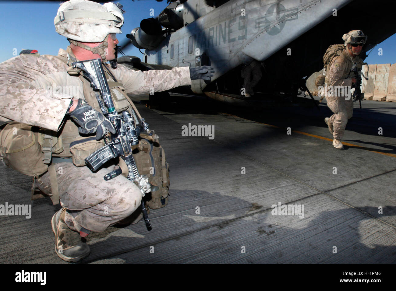 U.S. Marine Corps Cpl. Shawn D. Linton, a squad leader with Charlie ...
