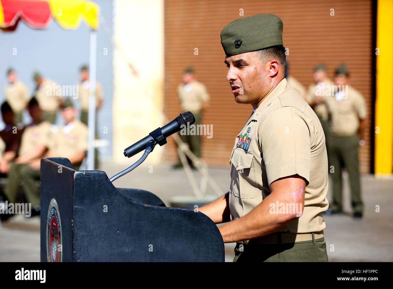 Captain Matthew Hohl, the commanding officer of Charlie Company, 3rd ...