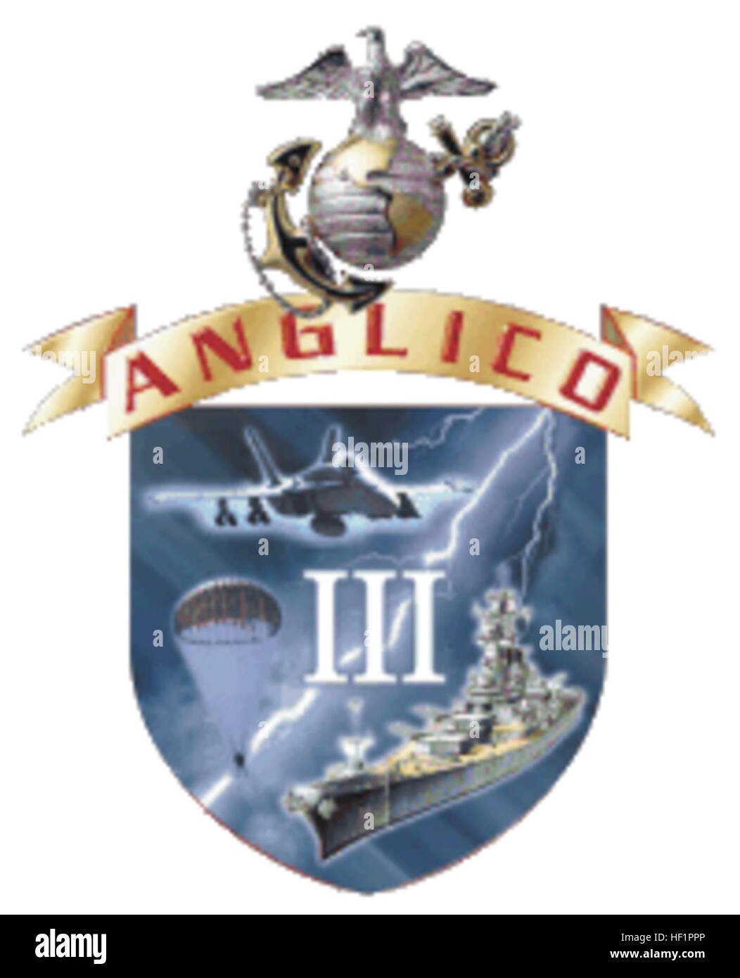 Logo 3rd anglico Stock Photo - Alamy