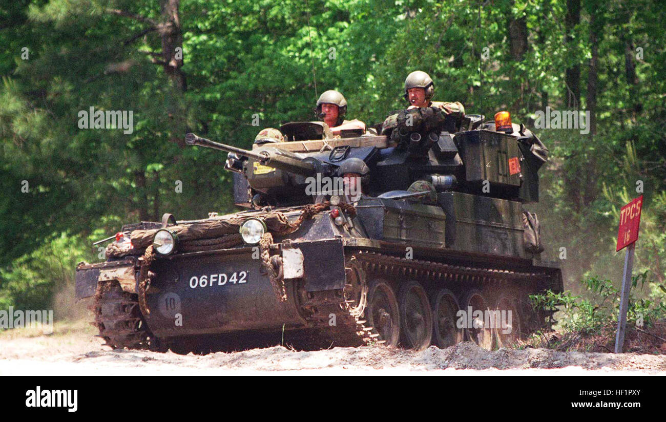 British FV107 Scimitar Stock Photo - Alamy