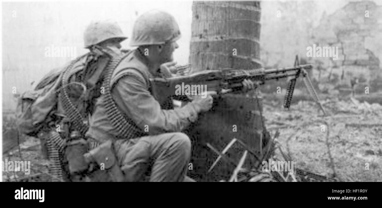 Marine team training in Black and White Stock Photos & Images - Alamy