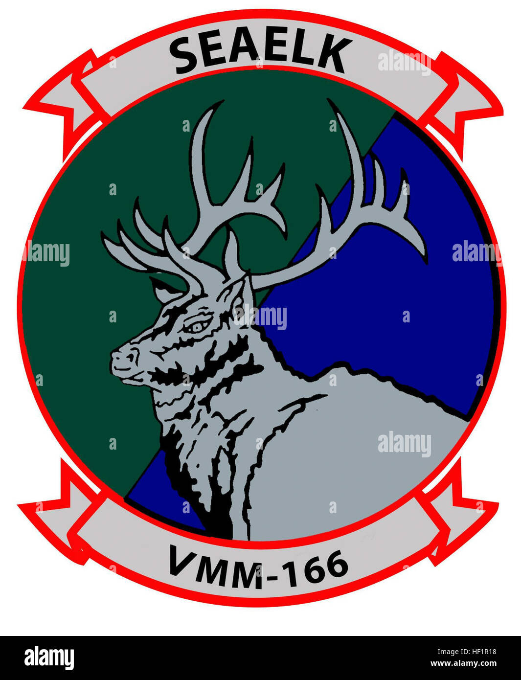 Official VMM-166 Patch Stock Photo - Alamy
