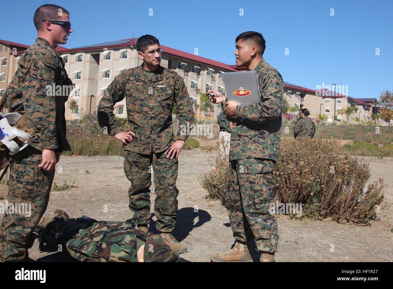 Marines and sailors with Combat Logistics Regiment 17 participate in a ...