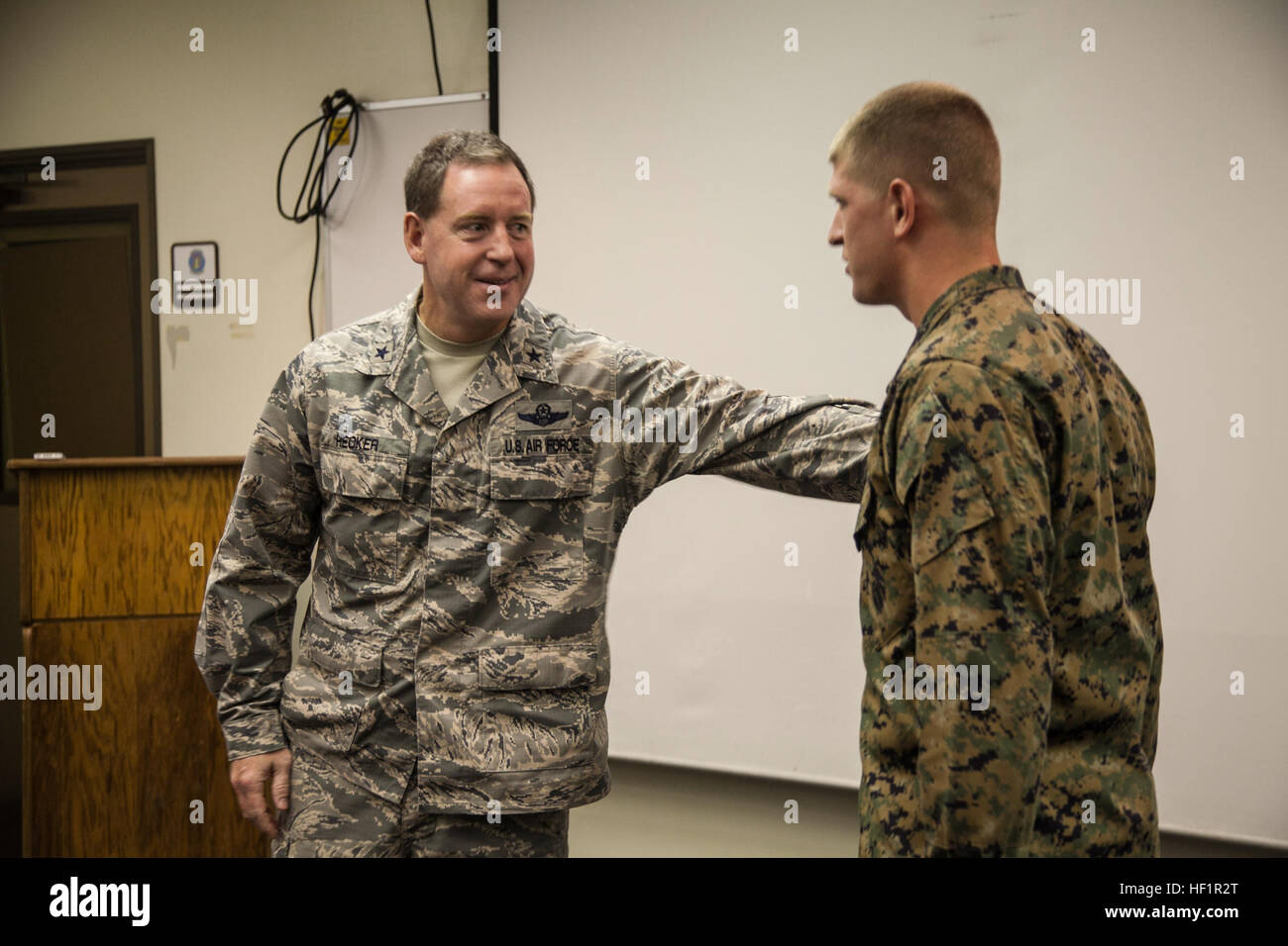 Brig gen james hecker hi-res stock photography and images - Alamy