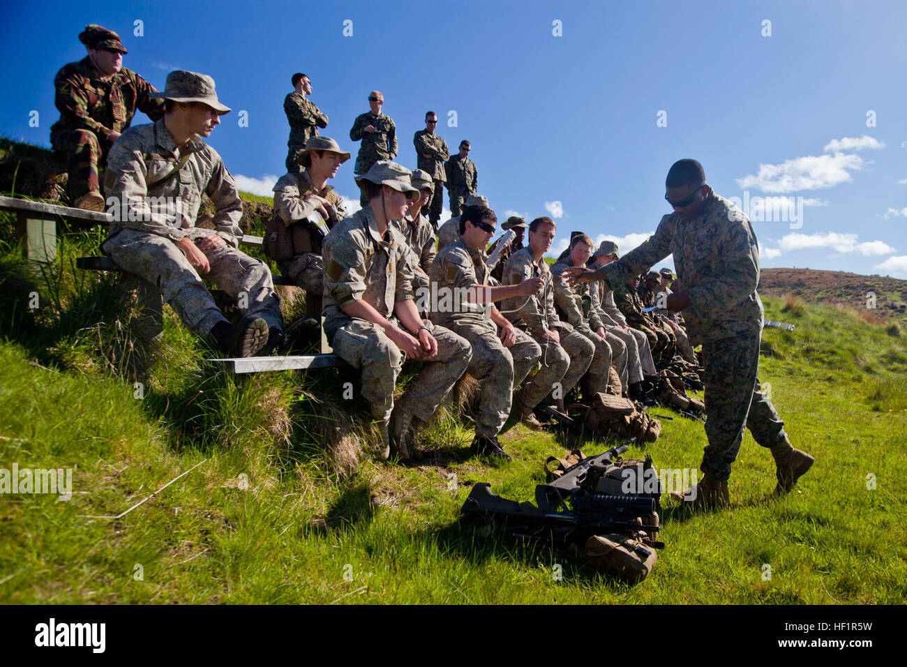 Sgt. Patrique Fearon, combat engineer for 1st Combat Engineer Battalion ...