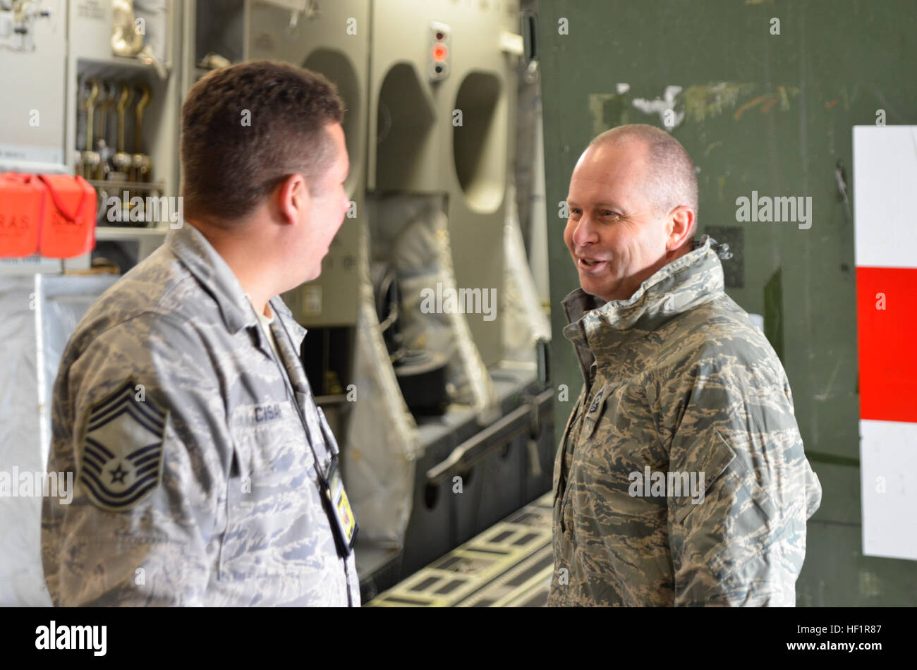 Chief Master Sgt. James Hotaling, command chief master sergeant of the ...
