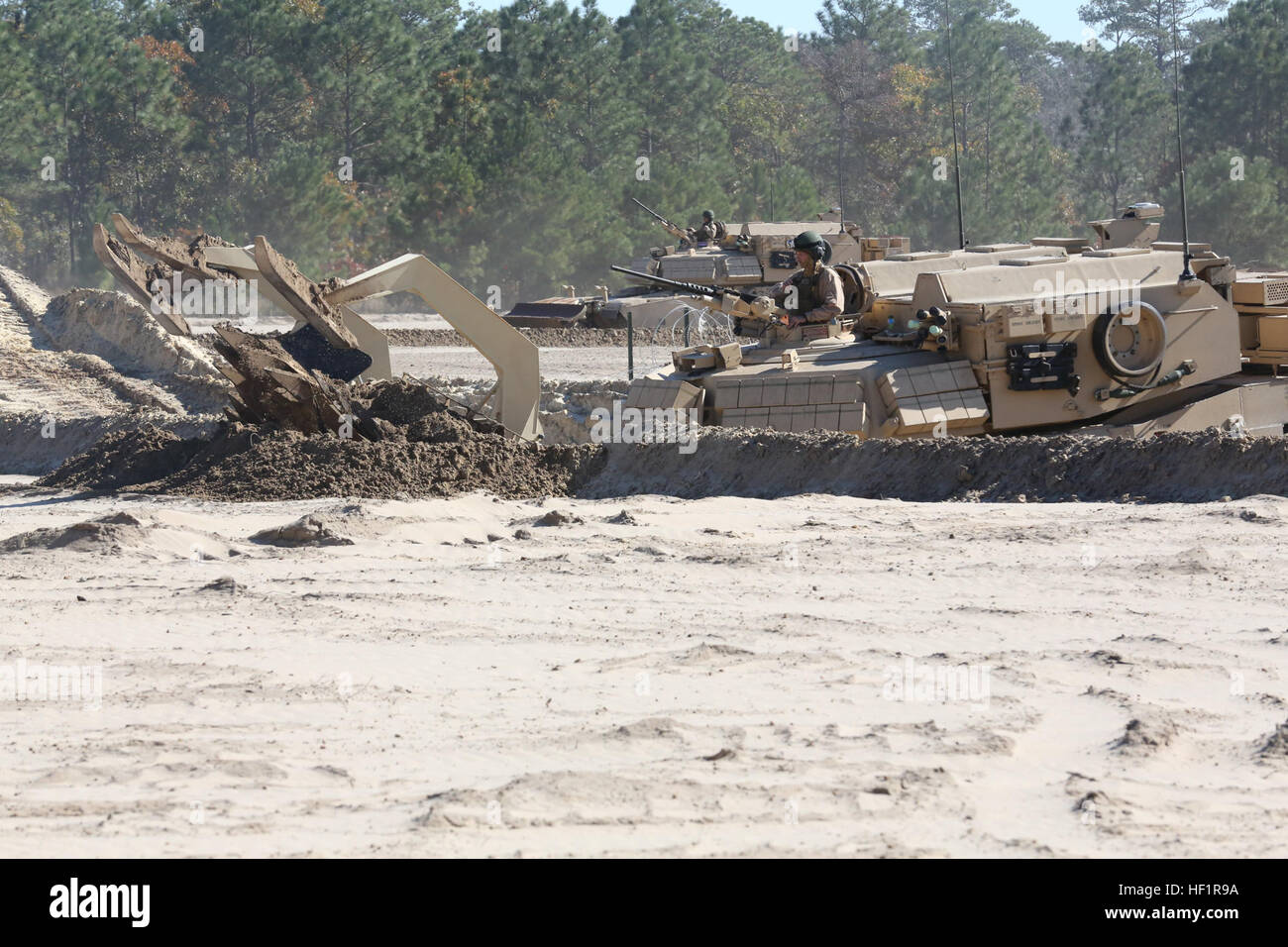 An Assault Breacher Vehicle with 2nd Combat Engineer Battalion, 2nd ...