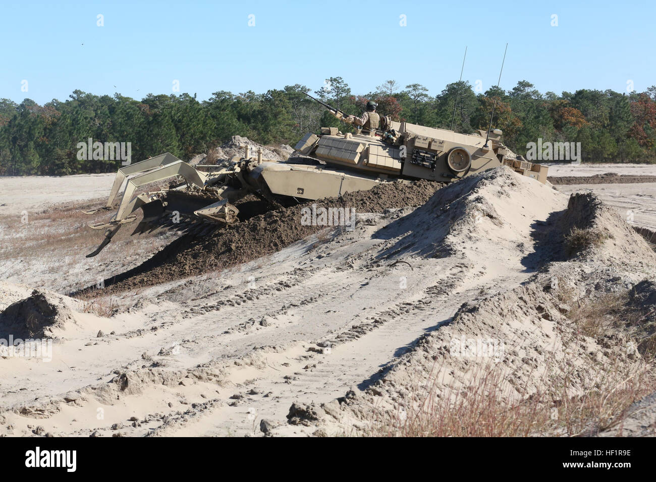 An Assault Breacher Vehicle with 2nd Combat Engineer Battalion, 2nd ...