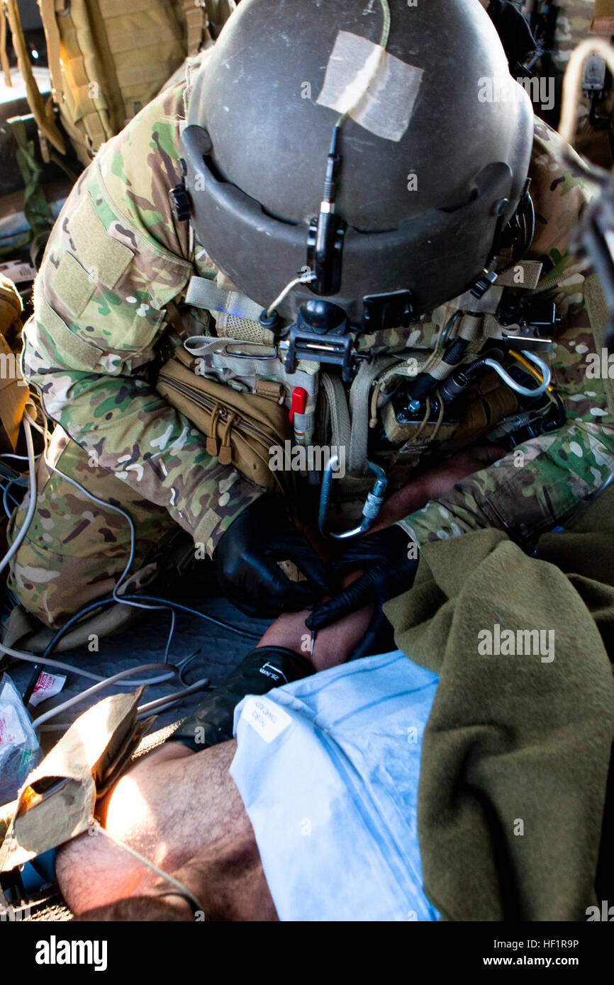 Spc. Ryan Waller, an Aromas, Calif., native and flight medic with ...