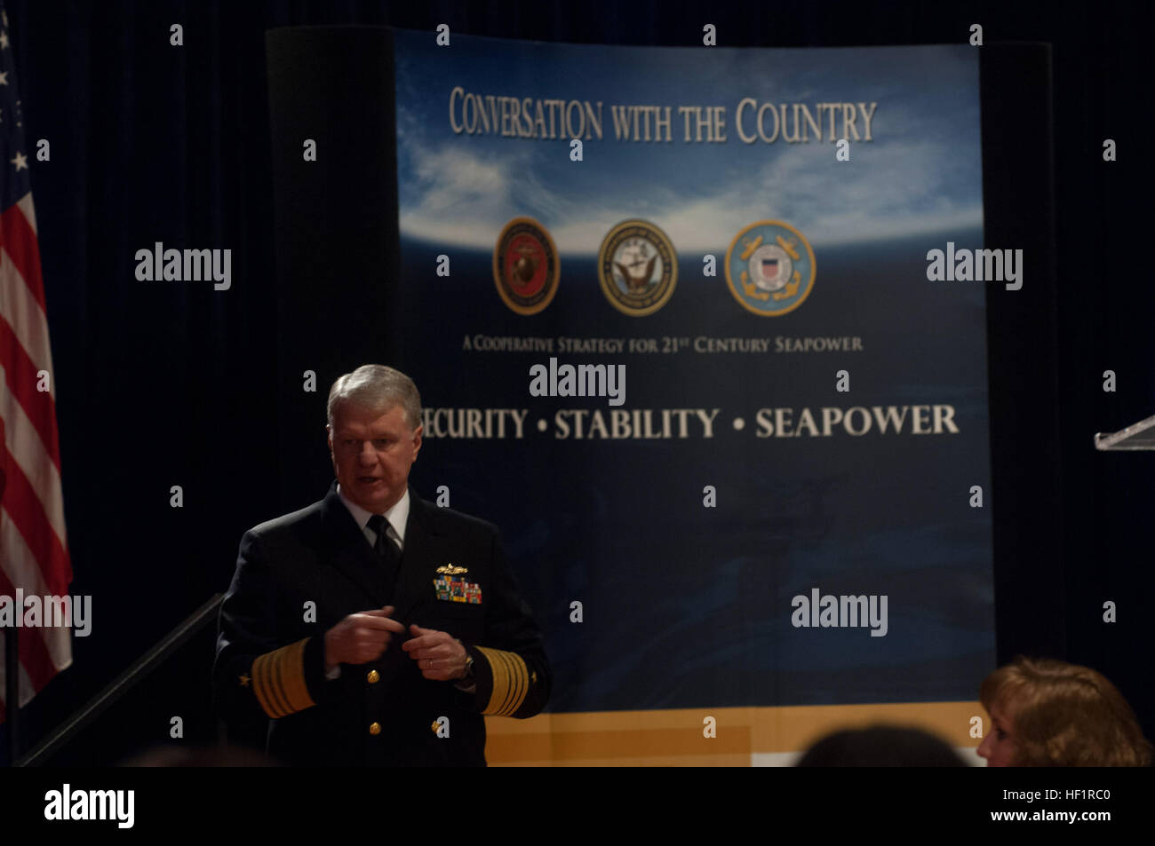 Chief of Naval Operations speaks with academia, business, and ...