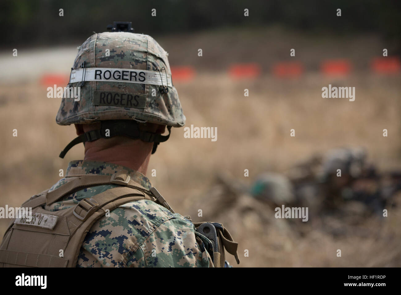 U.S. Marine Sergeant David Rogers from Delta Company, Infantry Training ...