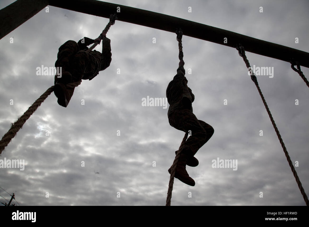 U.S. Marines with Headquarters and Support Company, Headquarters and ...