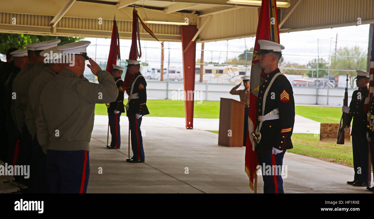 A Dedication Ceremony Was Held At The Marine Corps Air Station Yuma