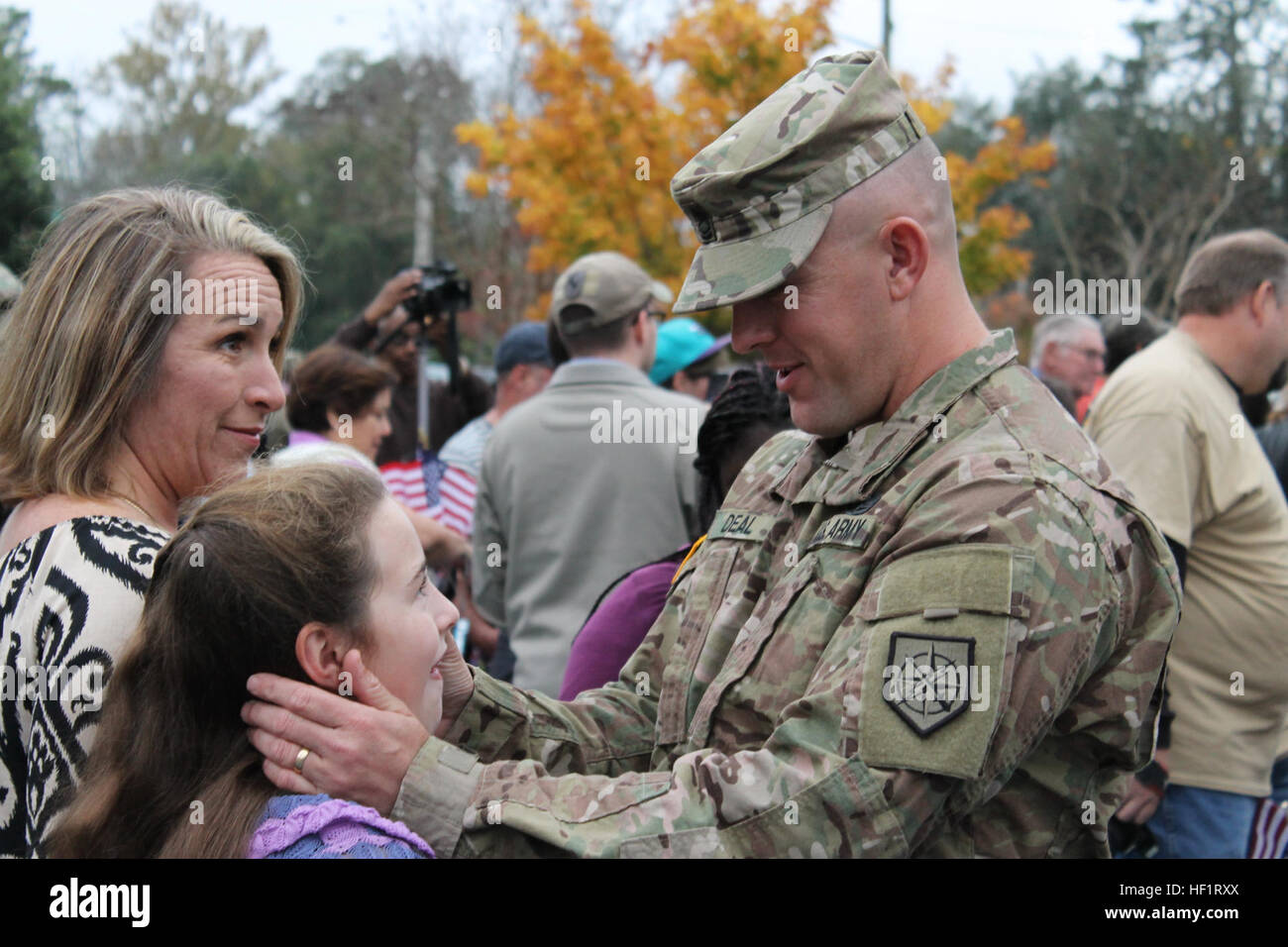 A Georgia Army National Guardsman reunites with his loved ones after ...