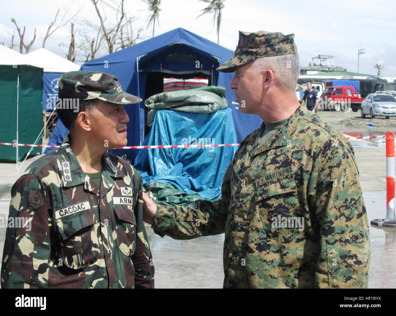 Transition in Tacloban, U.S. Marine capabilities no longer necessary ...