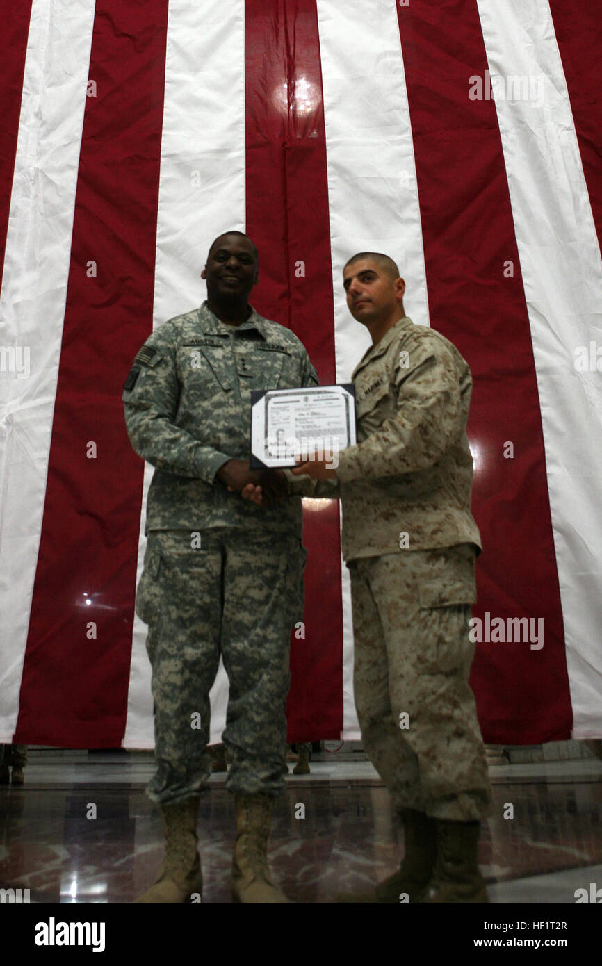 Lt. Gen. Lloyd J. Austin III, commander, Multi-National Corps - Iraq ...