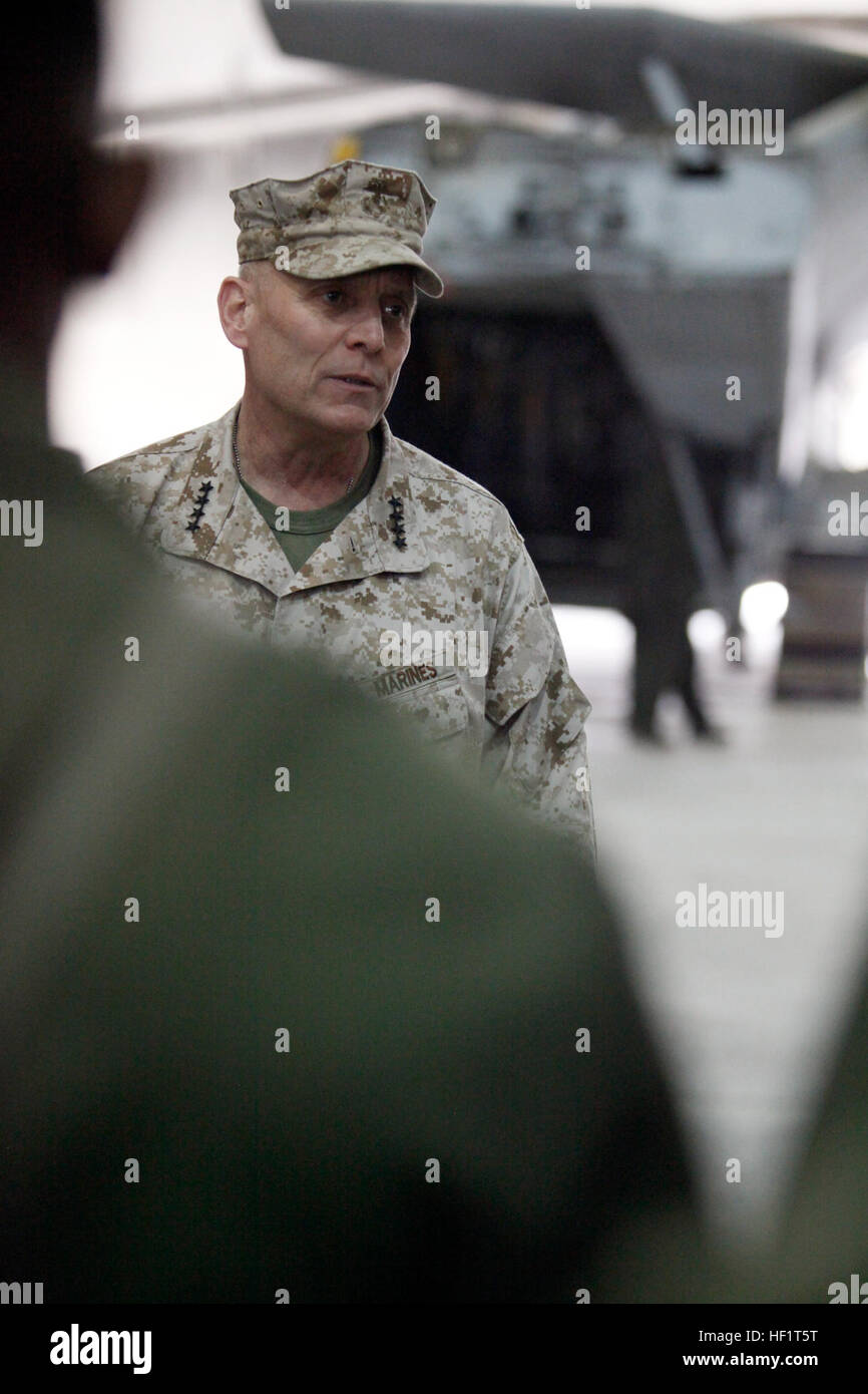 U.S. Marine Corps Gen. John M. Paxton, assistant commandant of the ...