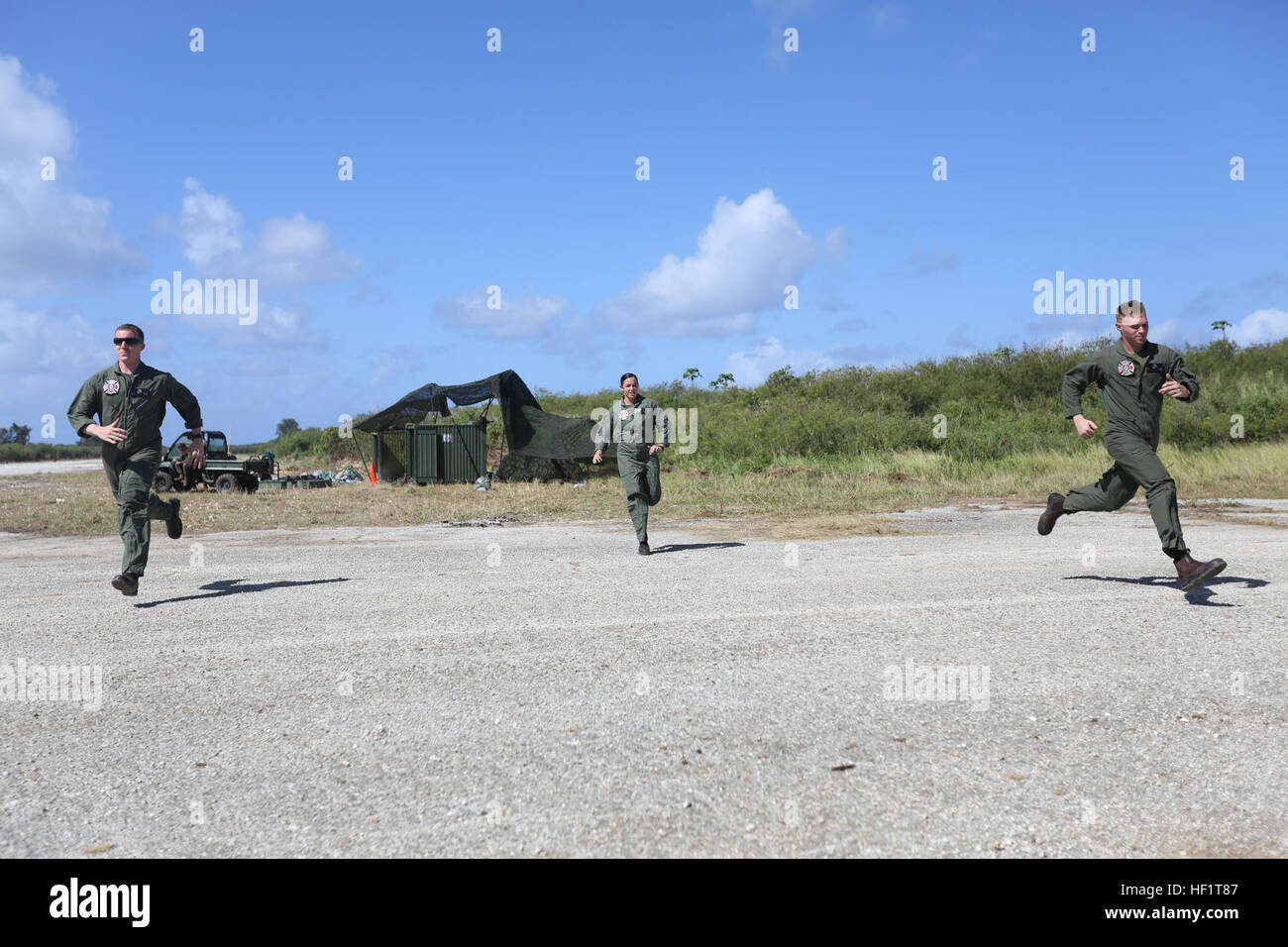 U.S. Marines with Aircraft Rescue Fire Fighting (ARFF), Marine Wing ...