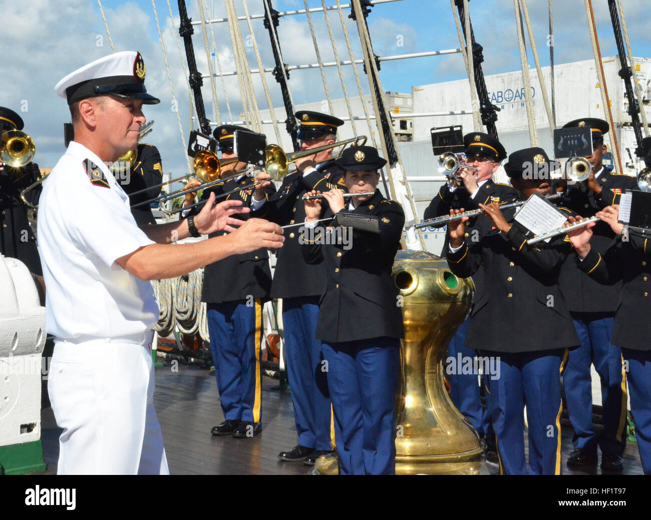 Florida national guard 13th army band hi-res stock photography and ...