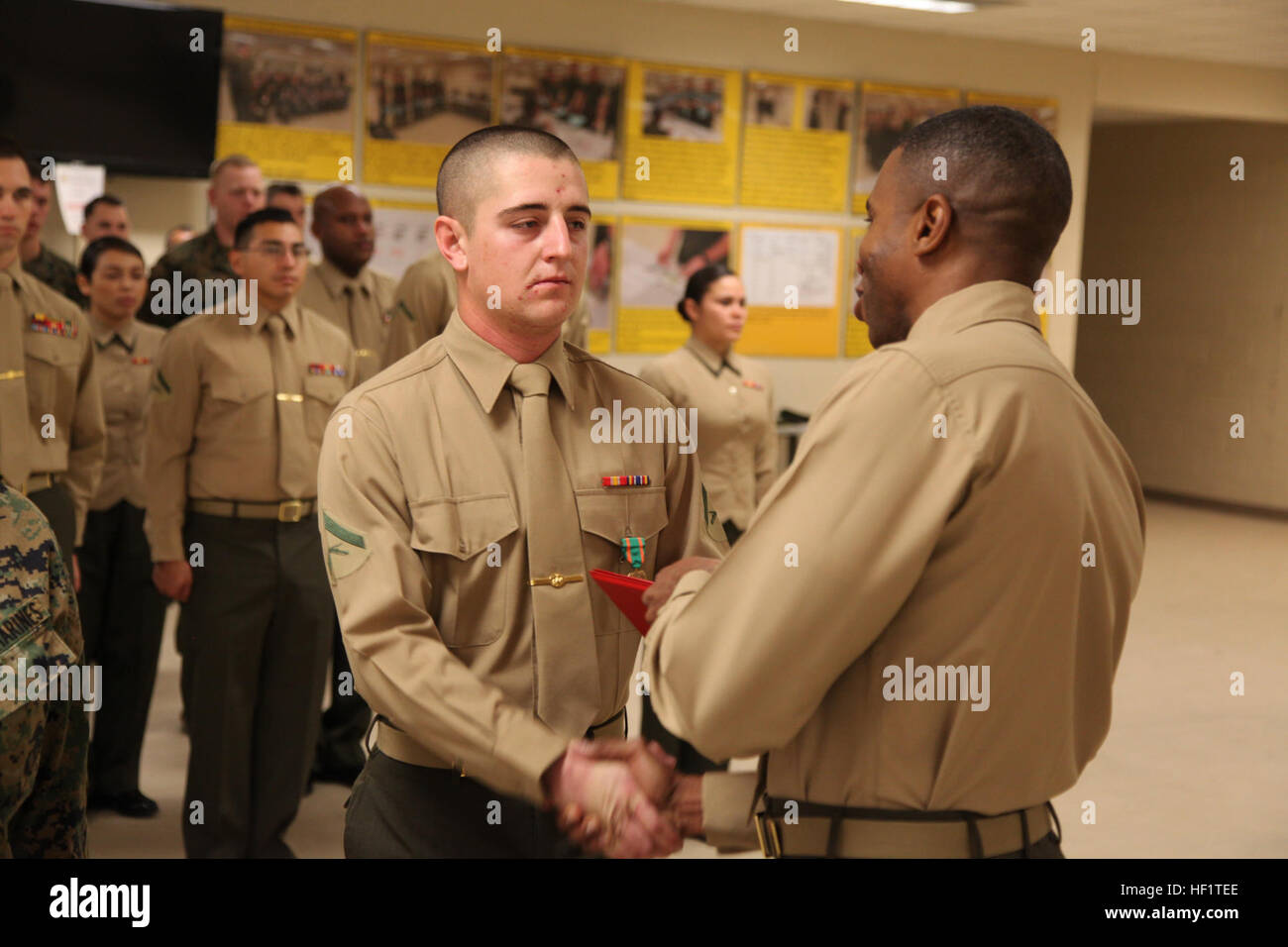 School of infantry east camp geiger marine corps usmc hi-res stock ...