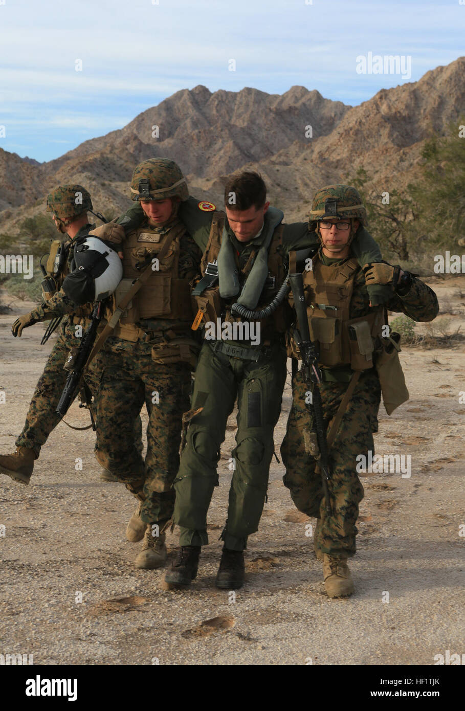 U.S. Marines with 3rd Platoon, Fox Company, 2nd Battalion, 1st Marine ...