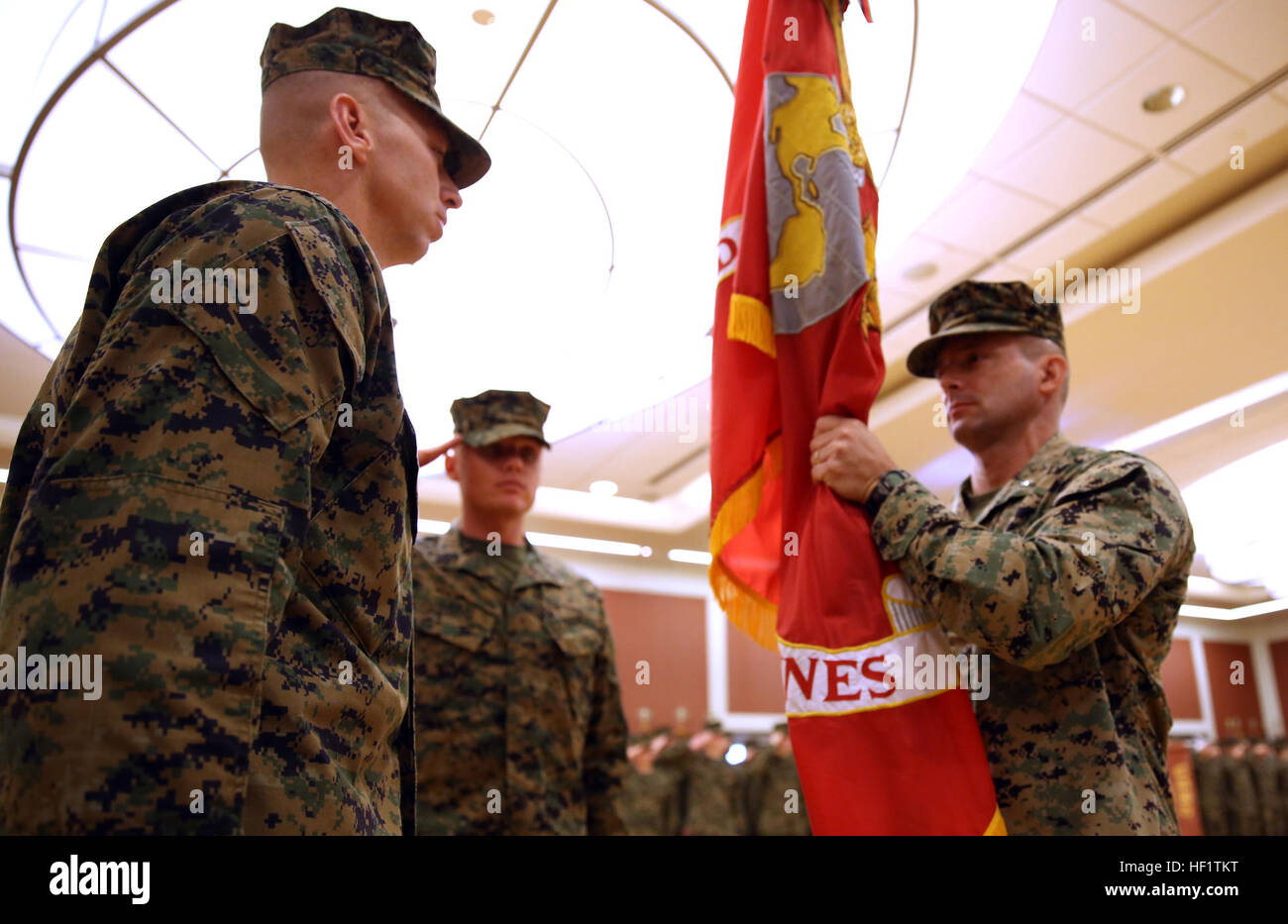 Lt col joel schmidt battalion hi-res stock photography and images - Alamy