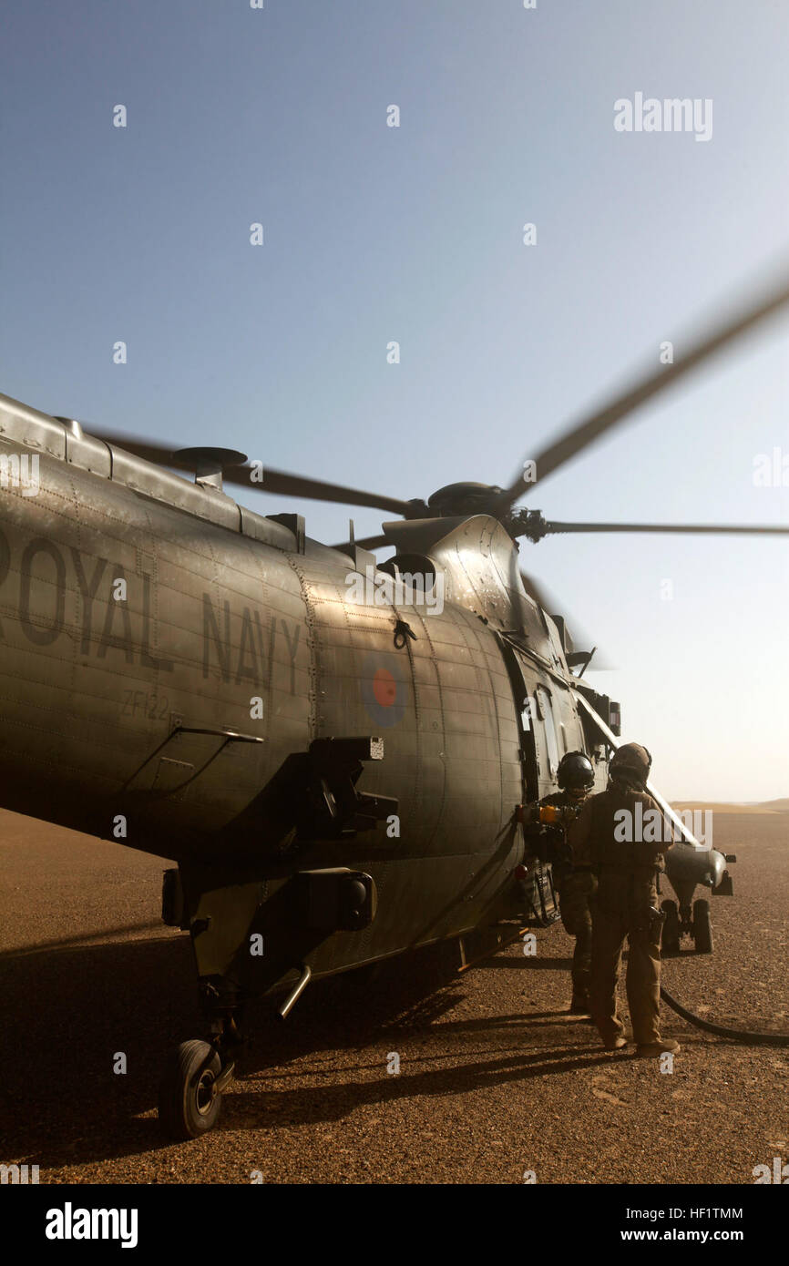 U.S. Marine Corps Sgt. Timothy E. Eboch, left, a crew chief with Marine ...