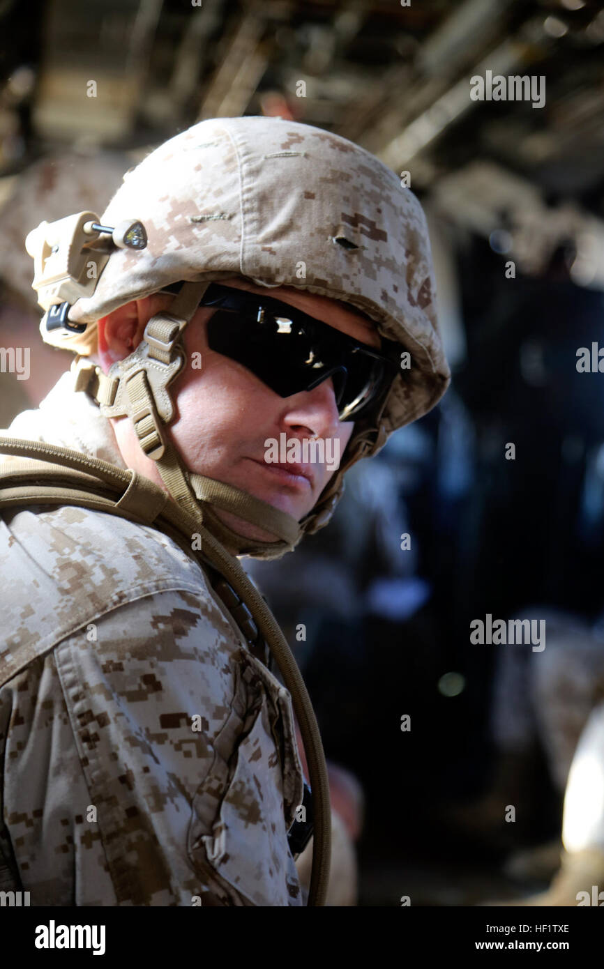 U. S. Marine Corps Sergeant Major David Jobe, sergeant major of 1st ...