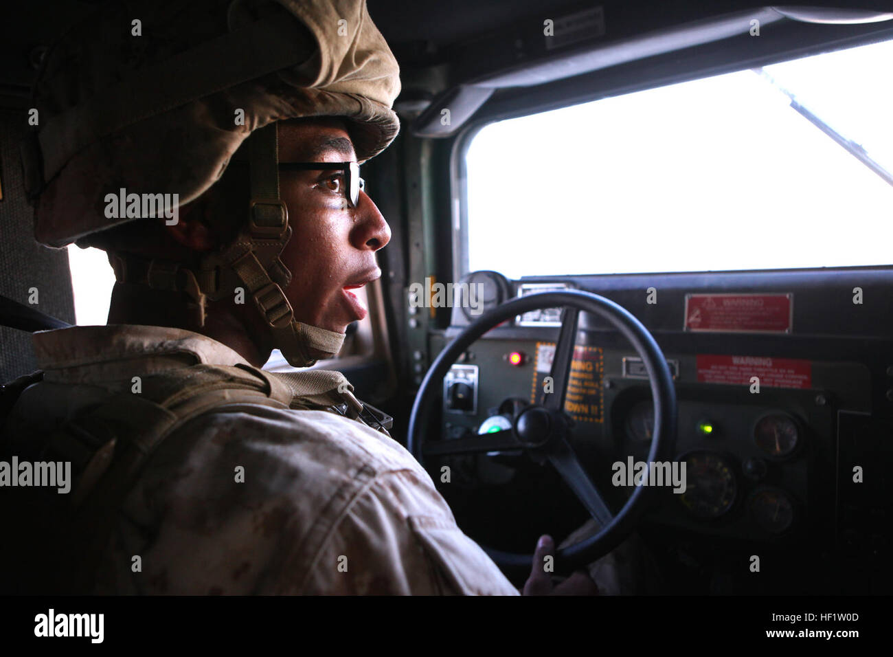 Lance Cpl. Justin Walton, motor transportation operator and refueler ...