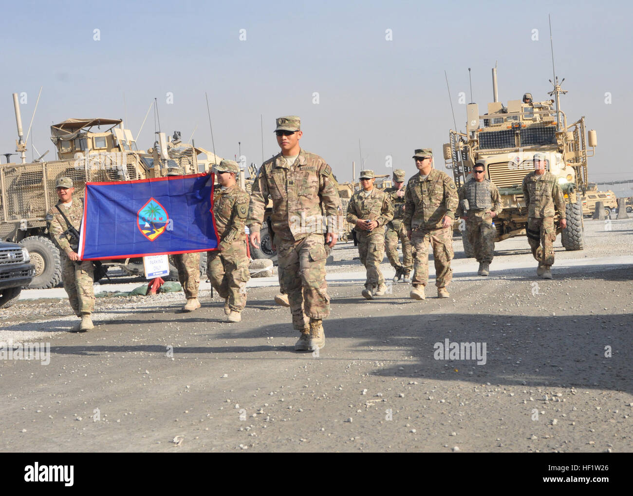 Capt. Eugene S.A. Guerrero, commander for Headquarters-Headquarters ...