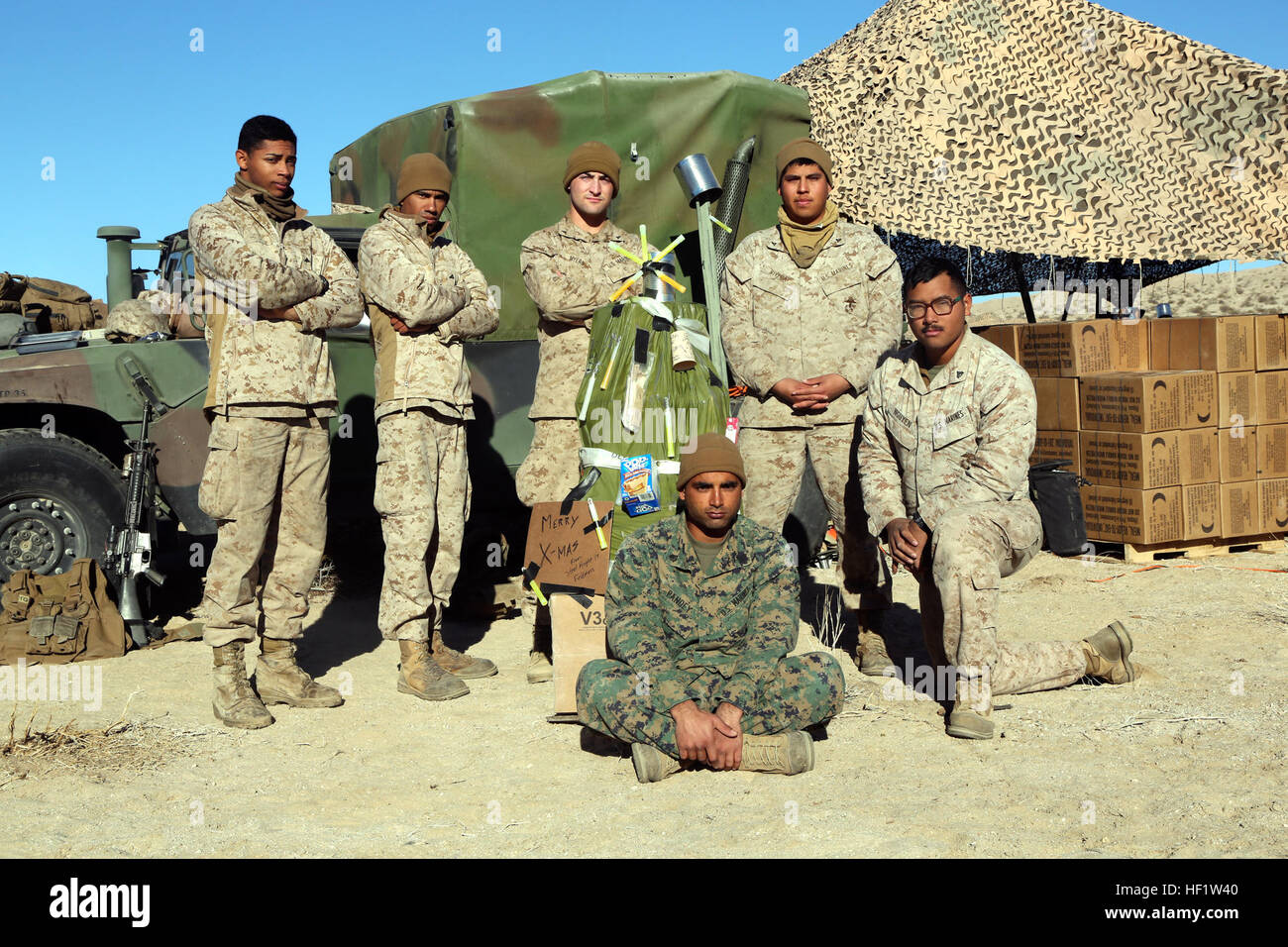 From left to right, U.S. Marine Corps Lance Corporal Shamikel Crawford ...