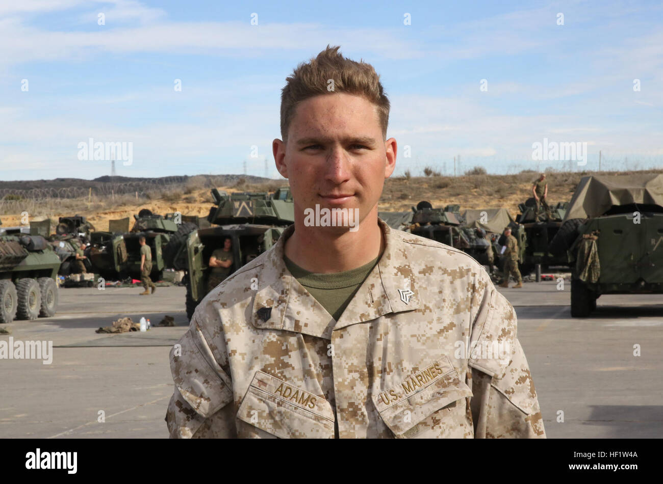 Sgt wesley adams hi-res stock photography and images - Alamy
