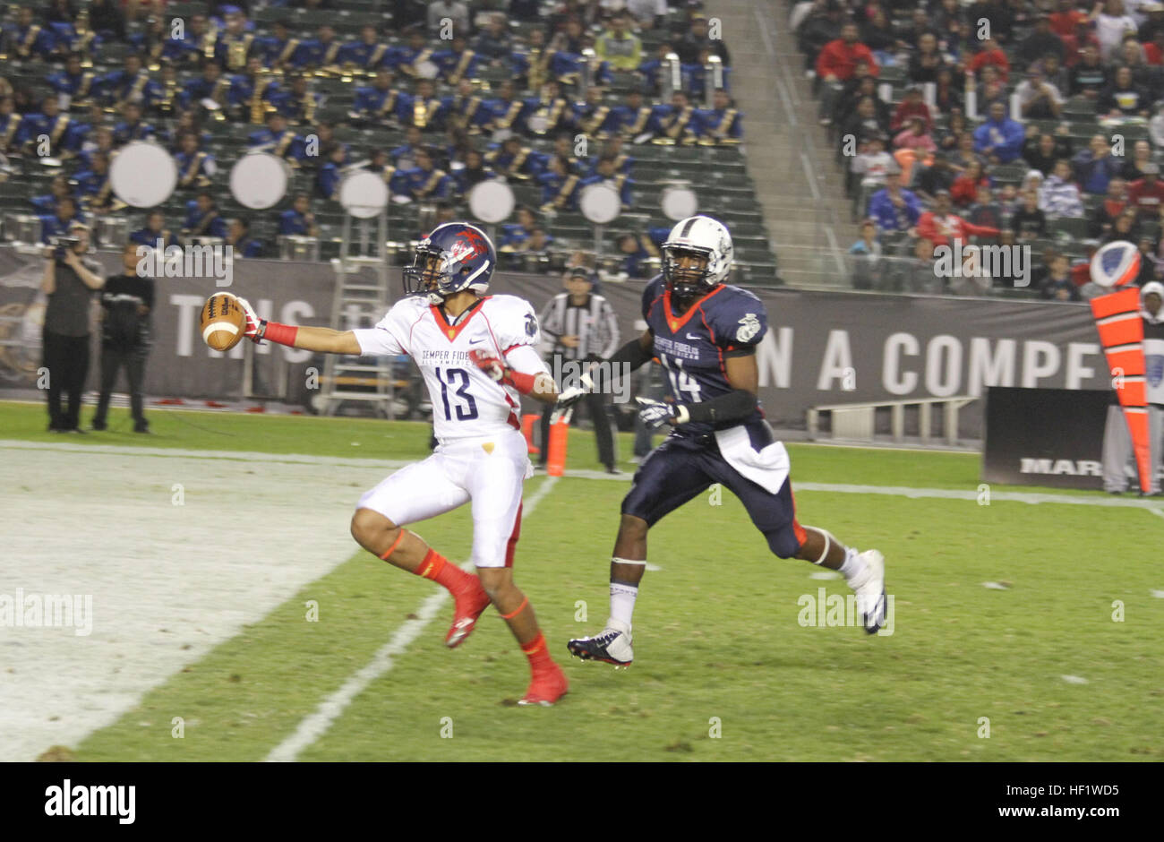 Shay Fields, wide receiver with the West Team and native of Carson ...
