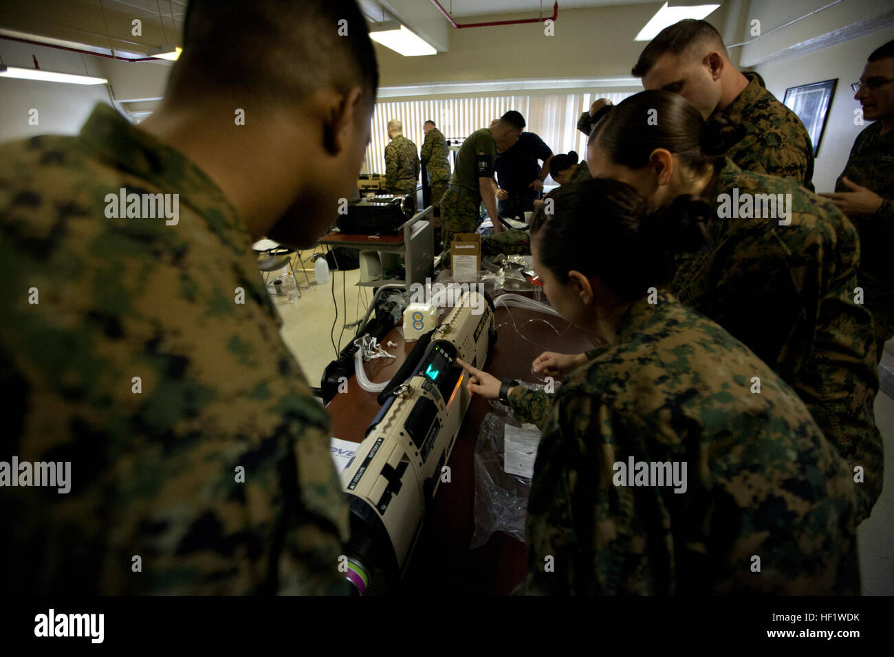 Mobile oxygen ventilation and external suction system hi-res stock ...