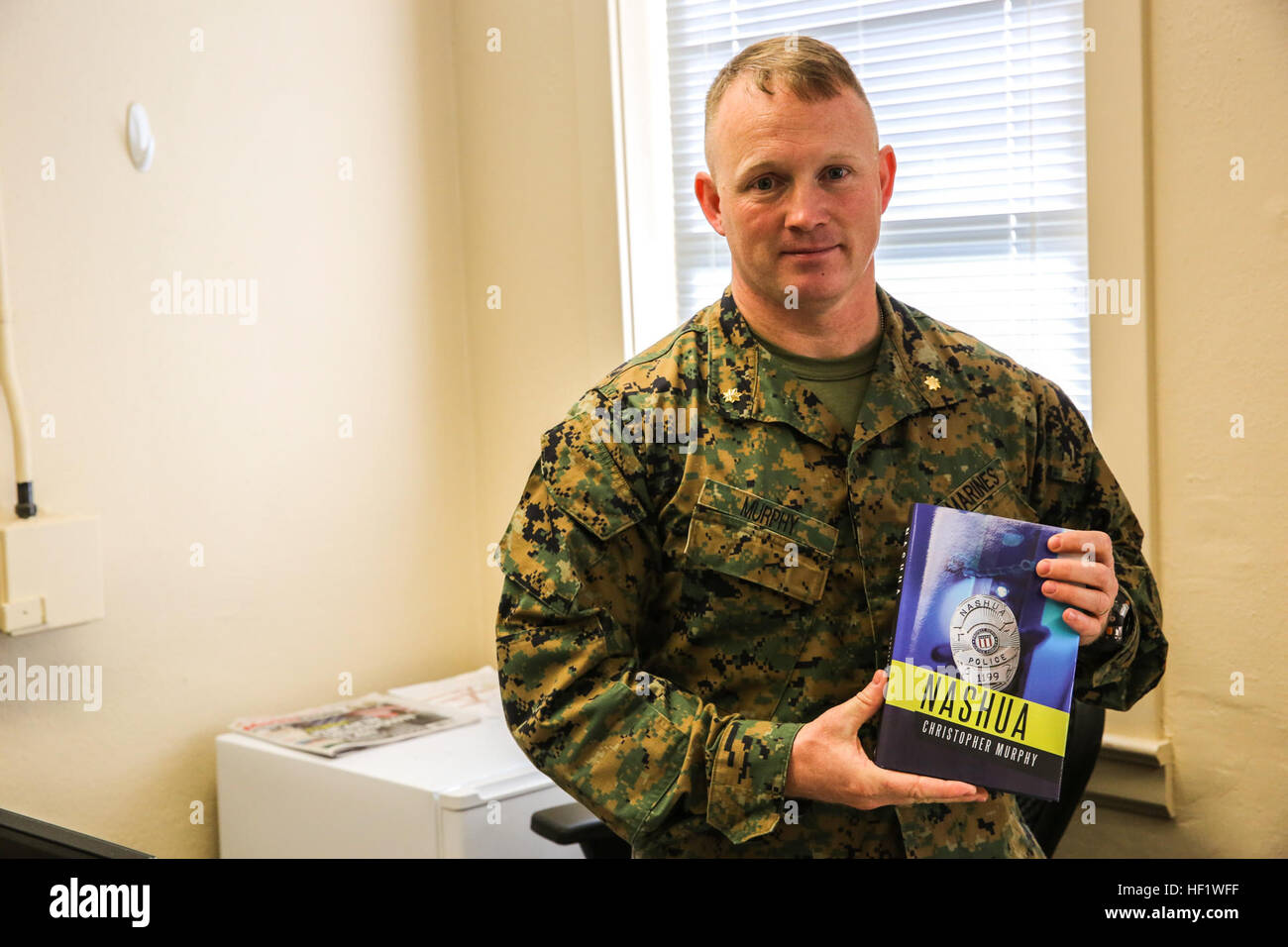 MARINE CORPS BASE CAMP LEJEUNE -- Maj. Chritopher Murphy, the logistics ...